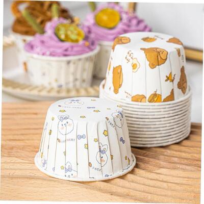 50pcs Cupcake Paper Cup Liner Baking mold Tray 纸杯蛋糕杯子