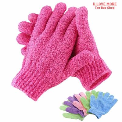 Bath For Peeling Exfoliating Mitt Glove For Shower Scrub Glo