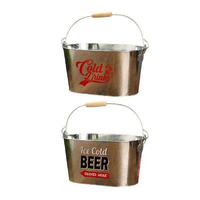 Ice Bucket with Handle Chilling Holder for Bar Accessories