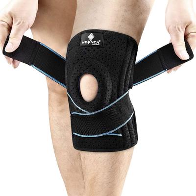 Knee Brace with Side Stabilizers for Meniscus Tear Knee Pain