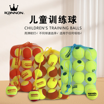 康龙儿童网球软式训练球