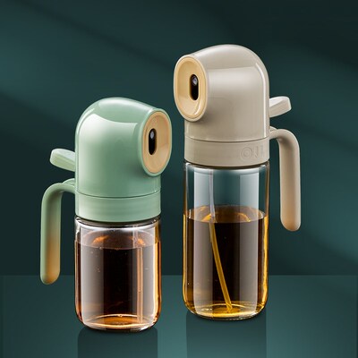 速发玻璃喷油壶防漏厨气炸锅雾油瓶空房家用食用油喷喷化状不挂油