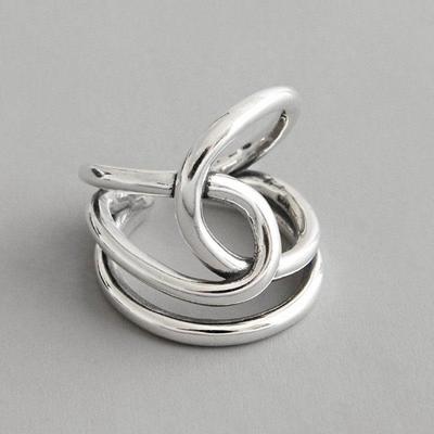 Real 925 sterling silver finger rings for women vintageo