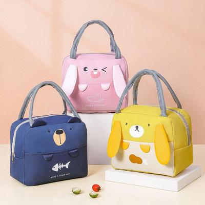 Lunch Box Tote For Kids Picnic Storage Bag Pouch Lunch Bags