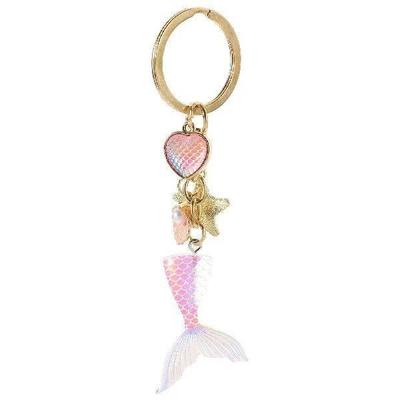 5 Pcs Ocean Mermaid Keychain Keychains Hanging Ornament