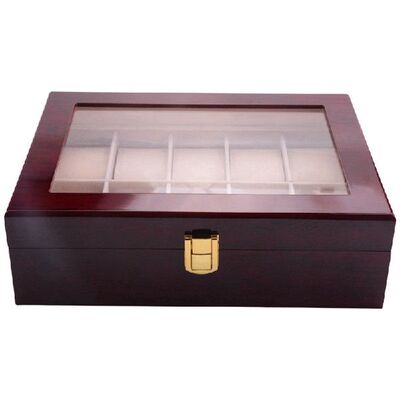极速Luxury Wooden Watch Buox Watch Holder Box For Watches Me