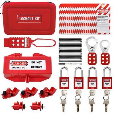 35Pc Lotokit，便携式锁定标签电气套件