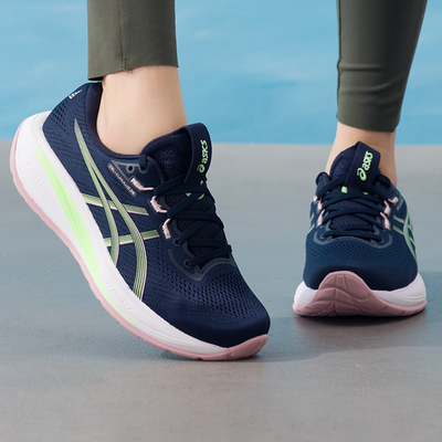 ASICS亚瑟士休闲鞋女鞋26新款跑鞋GEL-CUMULUS 28运动鞋1012B916