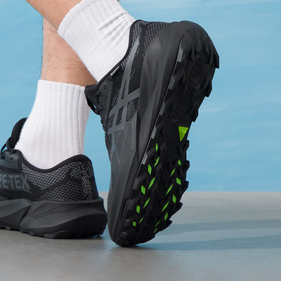 亚瑟士（asics）男鞋 trabuco 14 gtx运动鞋健身训练缓震舒适透气