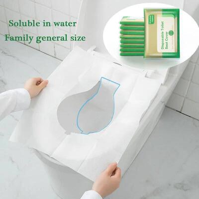 5packs 50pcs/lot Disposable Toilet Seat Cover Waterproof Saf