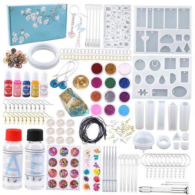 Transparent Epoxy Resin Casting Molds Kit Silicone Mold With