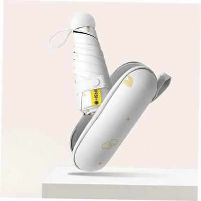 Mini Pocket Umbrella Women UV Small Umbrellas 260g Rain Wome