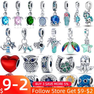 Charms Fit Pandora Original Bracelet 925 Sterling Silver Lum