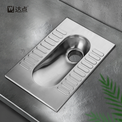 304不锈钢蹲便器水箱套装蹲坑式一体公共厕所大便器防臭蹲厕便池