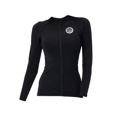 RIPCURL女拉链开衫显瘦泳衣女