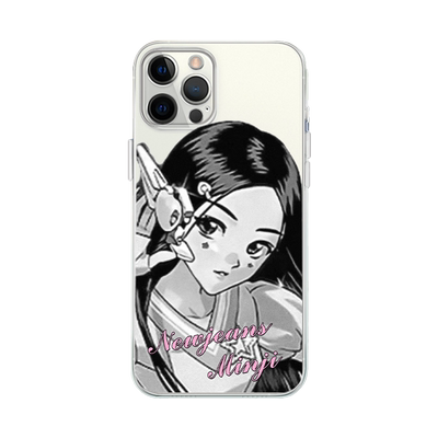 newjeans周边飞天小女警透明壳