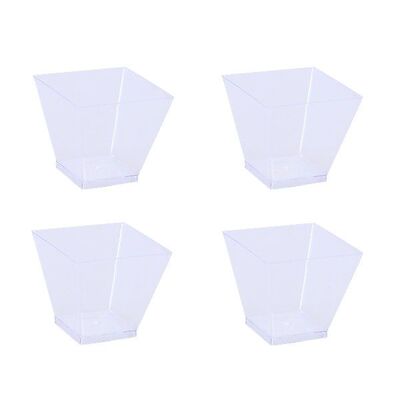 极速Cups Dessert Cup Square PlaBstic For Parfait  Tazze Part