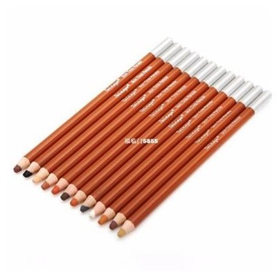 极速Dainayw 12 Colors ProfessionalE Soft Pastel Pencils Wood