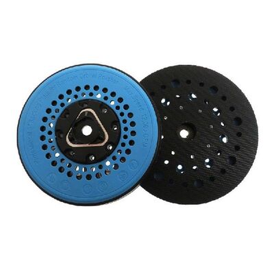 极速5 Inch 49-Hole Dust Furee Backing Pad Hook and Loop Sand