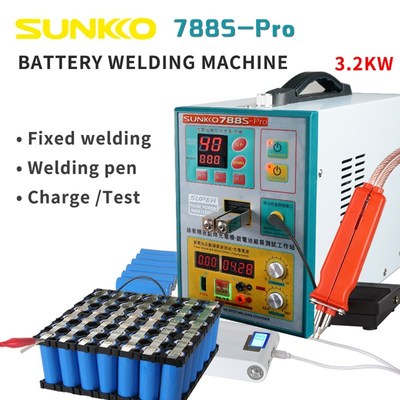 极速Lithium batteryo assembly test station SUNNKKO 788S PRO