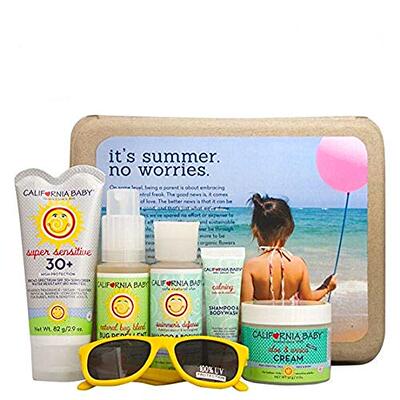 极速California Baby Summertime Essentials Kit - SThis Kit is