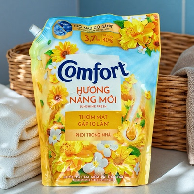 金纺衣物阳光清新室内飘香柔顺剂