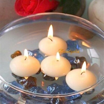 极速1PCF Rondu OGWCnandles Floating loaJter Candle Colors Ro