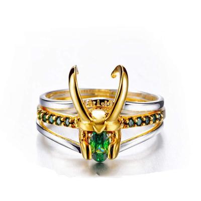 极速20a22 rend Loki Rings Thor Loki Helmet Set of Rings Movi