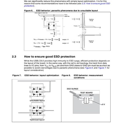 极速全新原装 USBLC6-2P6 SOT-666 贴片K网版印刷F ESD抑制器TVS