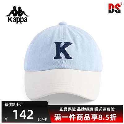 Kappa卡帕女帽2025秋季新款运动休闲简约复古百搭棒球帽K0F68MB12