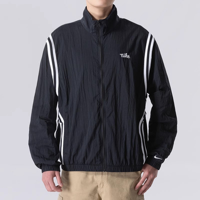 Nike耐克男装长袖立领拉链外套