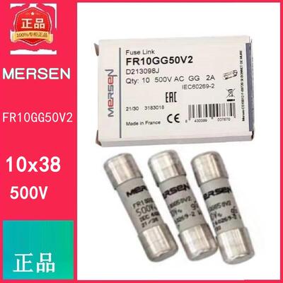 ferraz保险丝FR10GG50V1/V2/V4/V6/V8/V10/V12/V16 MERSEN熔断器