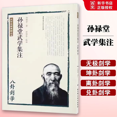 正版孙禄堂武学集注 八卦剑学 北京科学技术出版社 武学名家典籍丛书