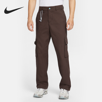 耐克男士工装针织户外直筒长裤