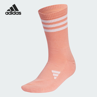 阿迪达斯高尔夫运动时尚中筒袜子