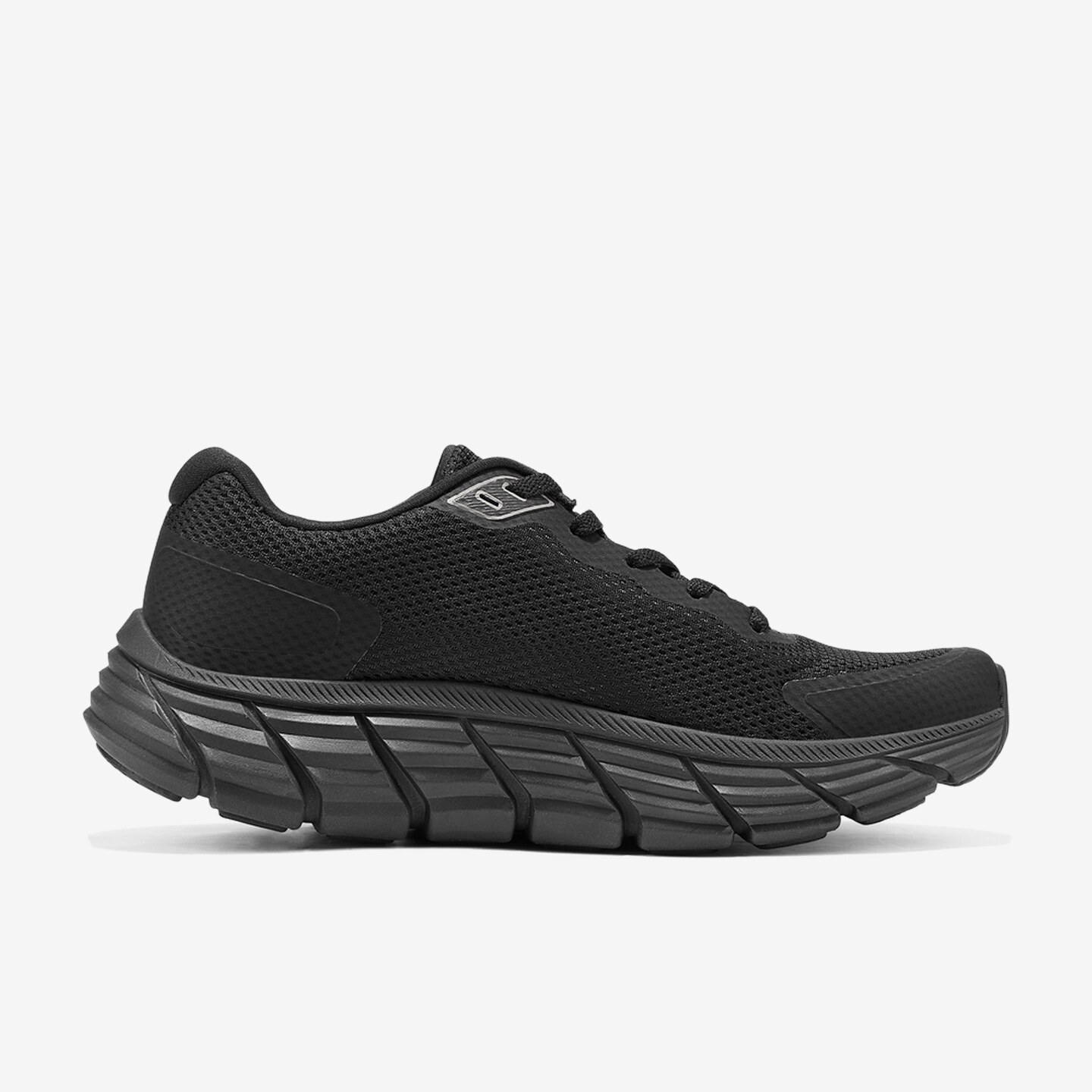 Skechers斯凯奇正品MEN'S GO男款网面厚底系带跑步鞋221241-BBK