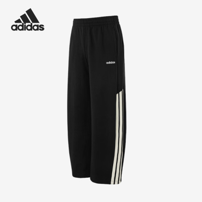 Adidas/阿迪达斯正品2026夏款男士印花运动休闲耐穿长裤HZ9506