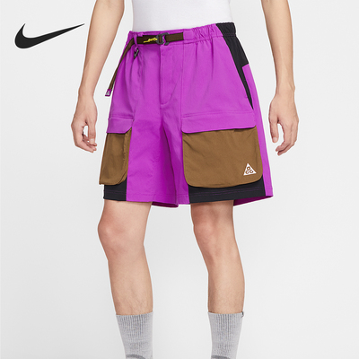 Nike/耐克正品2025男士户外宽松时尚休闲梭织运动短裤HV0594-551