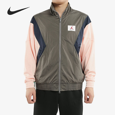 Nike/耐克正品当季新款男子梭织立领防风运动休闲夹克外套AO0556