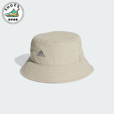 阿迪达斯男女双面带渔夫帽