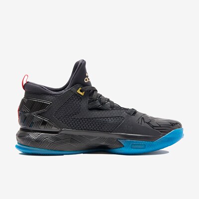 Adidas阿迪达斯正品D lillard 2 CNY男款中帮圆头篮球鞋F37122