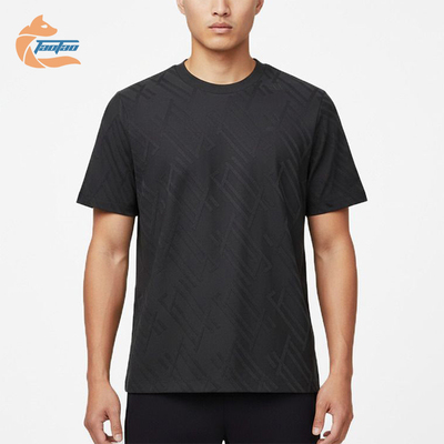 Adidas/阿迪达斯正品新款男黑色训练轻盈经典速干短袖T恤KW4763