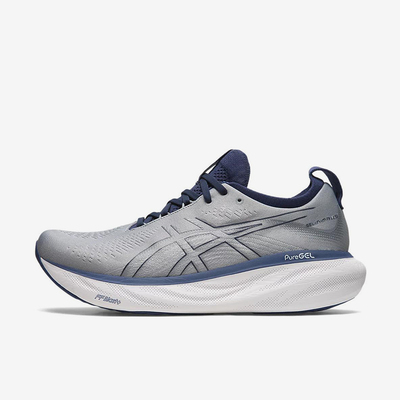Asics亚瑟士正品GEL-Nimbus 25男舒适耐磨跑步鞋1011B547-021