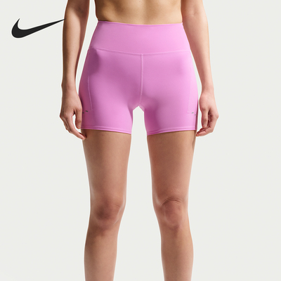 Nike/耐克正品Swift女士高腰口袋紧身训练运动短裤HJ2259-503