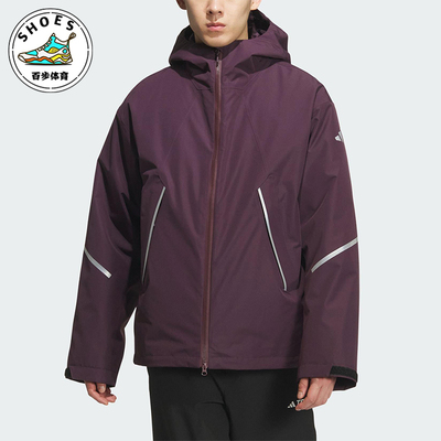 Adidas/阿迪达斯正品舒适春季款男女连帽耐穿经典休闲外套KT4971