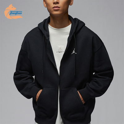 Nike/耐克正品JORDAN男士加绒连帽休闲保暖外套IB7232-010