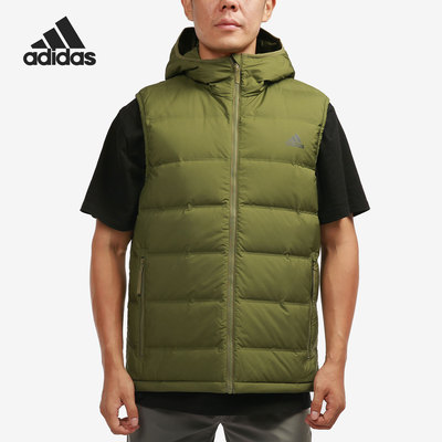 Adidas/阿迪达斯正品当季新款男子休闲羽绒马甲 GT9208