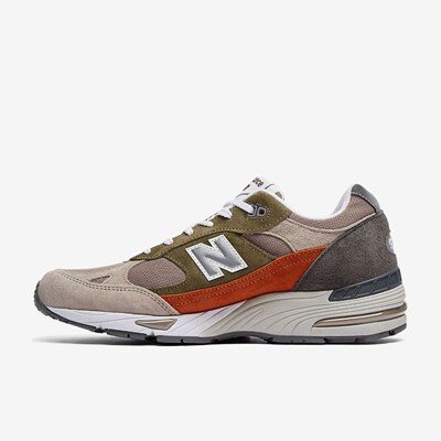 New Balance新百伦正品NB 991男款经典复古低帮耐磨跑步鞋M991NGO