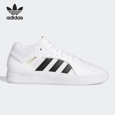 Adidas阿迪达斯正品Ty shawn男女中帮运动休闲耐磨经典板鞋H04931
