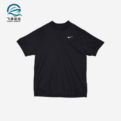 Nike/耐克正品Sportswear空新款黑色经典短袖POLO衫DD8373-010